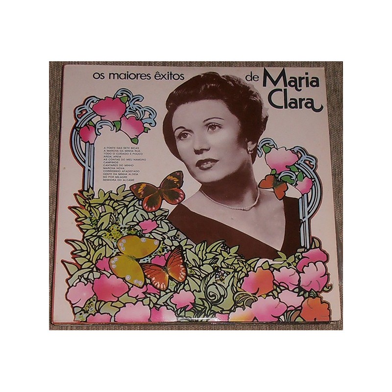Maria Clara Os Maiores Êxitos De Maria Clara Com Orquestra LP